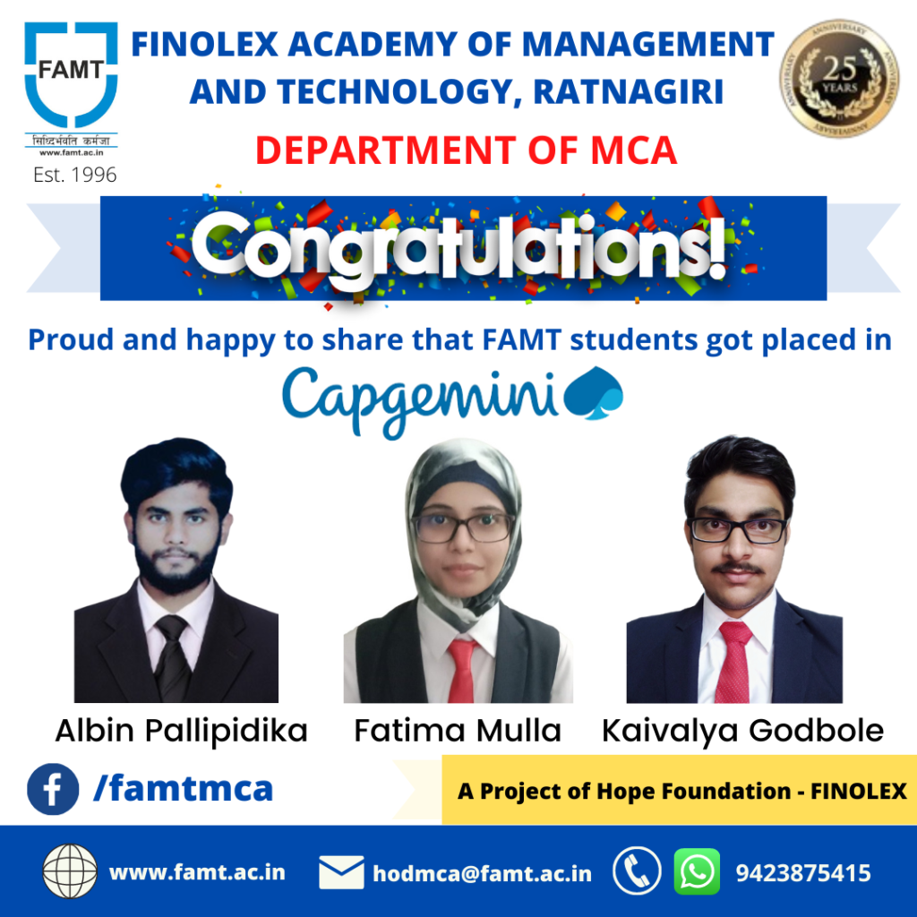 MCA Placements – FAMT