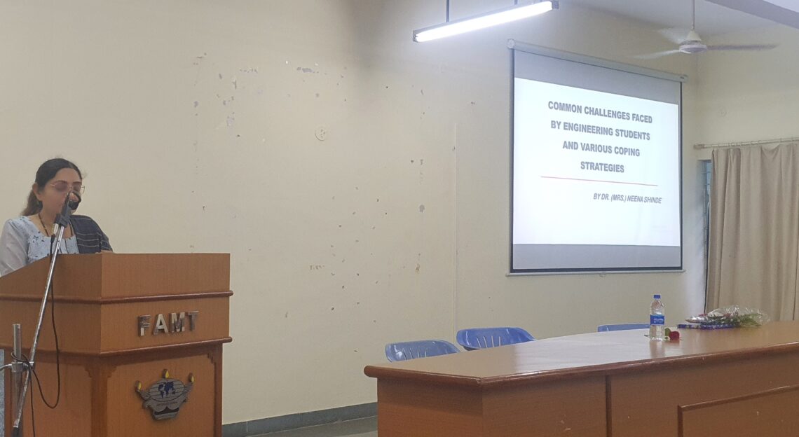 A Session on ‘Challenges for Engineering Students and Coping Strategies ...